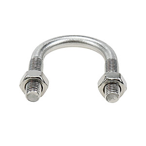 Sscon 10Pcs M6x22mm 304 Stainless Steel U-Bolt Fastener for 22mm Pipe Dia