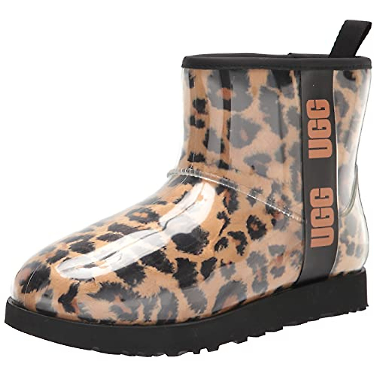 UGG Women's Classic Clear Mini Fashion Boot, Panther Butterscotch, 8