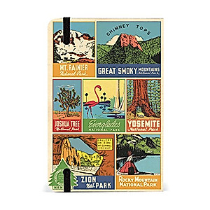 Cavallini Papers & Co. 2019 National Parks Weekly Planner, Multicolor