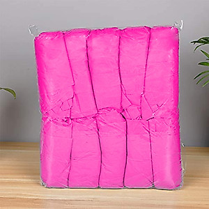 Duyoku 200 Pack Disposable Hygienic Boot & Shoe Covers 200 pack(100 Pairs)|Waterproof Slip Resistant Non-Slip, Durable for Construction, Workplace, Indoor Carpet Floor Protection