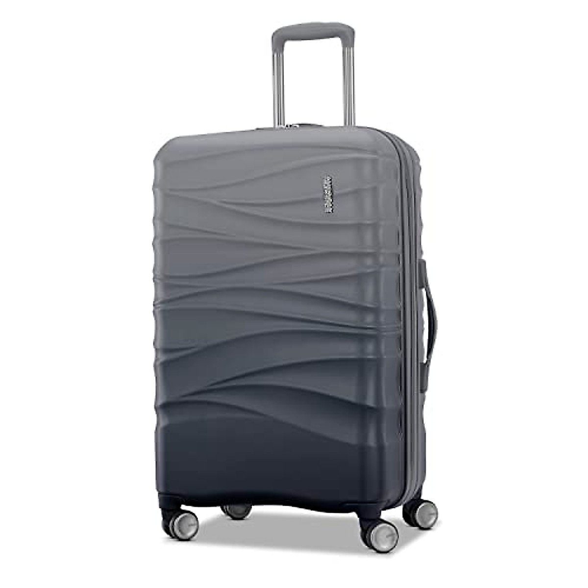 AMERICAN TOURISTER Cascade Hardside Expandable Luggage Wheels, Graphite, 24-Inch Spinner