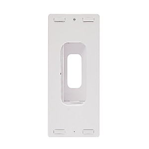 Leblett Wall Mount Router Storage Box,Rectangular White Floating Shelf,Organizer for Toys,Power Plug Storage Box,Multi-Function Storage Rack with Door