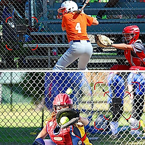 KOQEIEY Fence Mount - Swing Vision Fence Mount Compatible with Gopro11, iPhone, Phone, Mevo Start and Other Action Cameras for Softball, Tennis, Baseball, Football, Net/Chain Link Games Recording