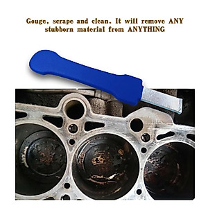 Carbide Scraper, Super Scraper Removes Residue from Steel, Aluminum, etc (Small-1pcs)