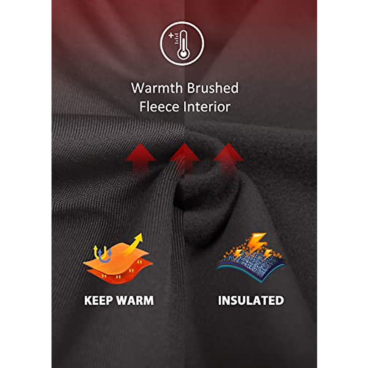 baleaf Women's Horse Riding Shirts Long Sleeve Half Zip Pullover Fleece Jacket Winter Cold Weather Running Gear Black M