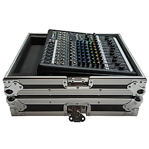 Harmony Audio HCPROFX12V2 Flight Transport Road Custom Case Compatible with Mackie PROFX12 Mixer