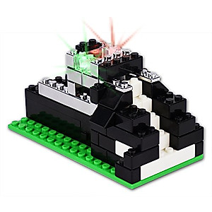 E-Blox Stories Blox Builder - The Island LED Light-Up Building Blocks Stories Toy Set for Kids Ages 8+