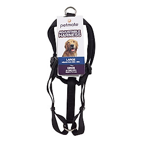 Petmate 3/4 inch X 20 inch to 28 inch Black Harness 19314