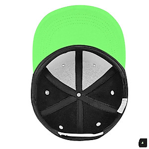 FGN Kids Frog Baseball Caps, Adjustable Hip Hop Trucker Hat for Boys Girls Green5, One Size