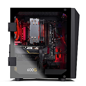 Skytech Blaze II Gaming PC Desktop – Intel Core i3 10105F 3.7 GHz, GTX 1650, 500GB SSD, 16G DDR4 & Acer 21.5 Inch Full HD (1920 x 1080) IPS Ultra-Thin Zero Frame Computer Monitor (HDMI & VGA Port)