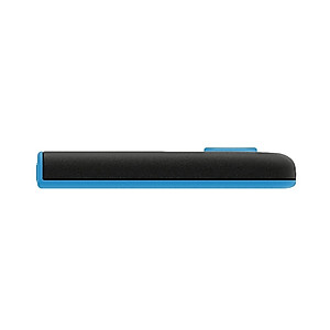 ADATA UV128 64GB USB 3.0 Retractable Capless Flash Drive, Blue (AUV128-64G-RBE)
