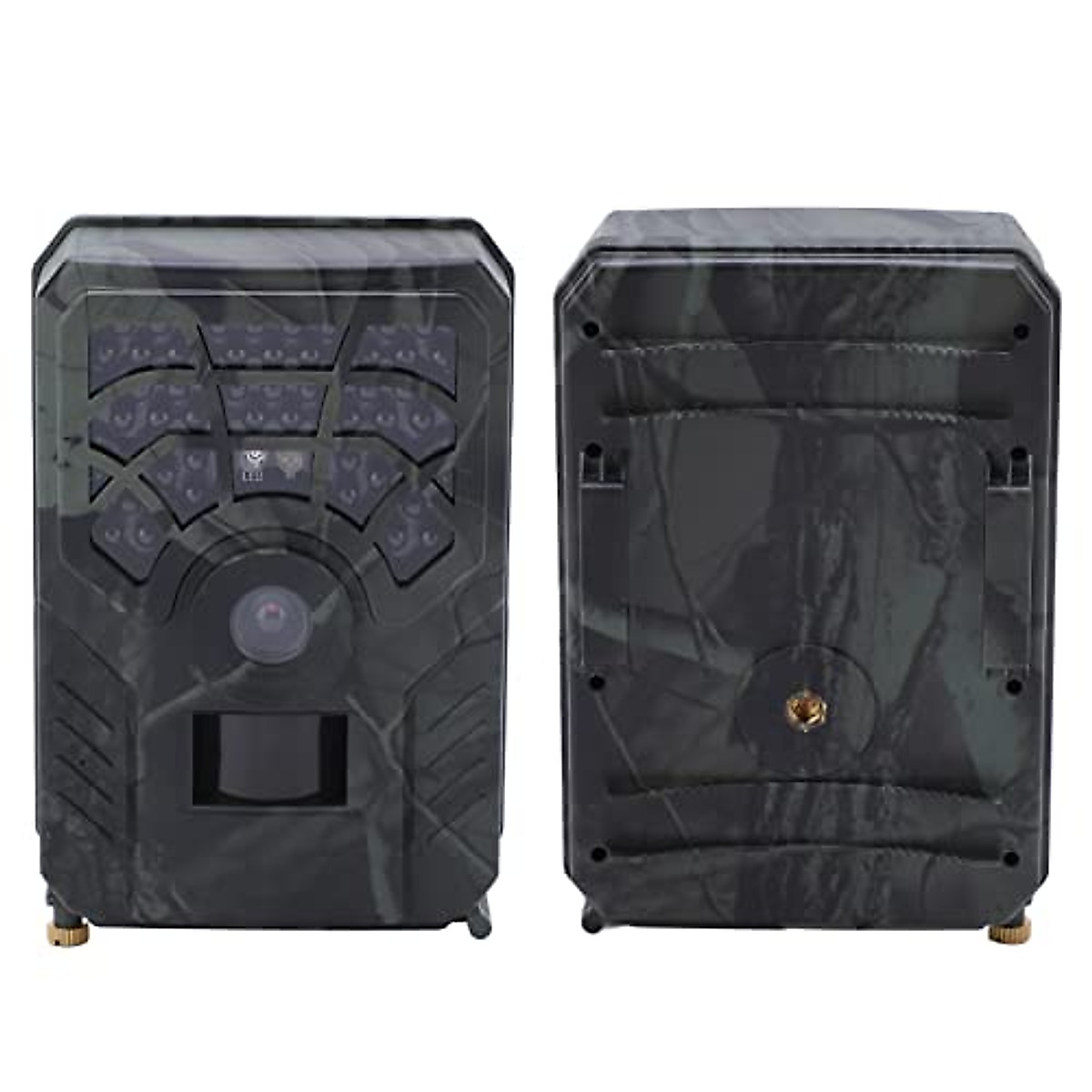 Socobeta Hunting Camera, Wildlife Monitoring 1MP Color CMOS HD Trail Camera with Strap for Villa House