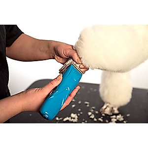 Andis 73515 Pulse Li 5 Cord/Cordless Grooming Clipper for Dogs, Cats and Equine, Teal