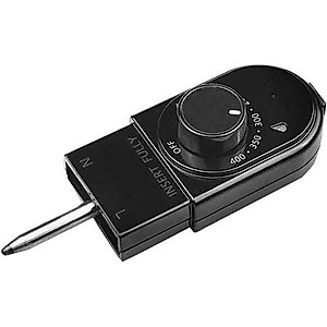 Mainstays Dishwasher-Safe Black 20" Griddle with Adjustable Temperature Control