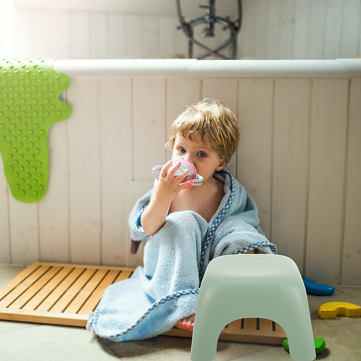 PRETYZOOM Mini Heavy Portable Household Plastic Stool Kids Stool Office Small Stool Bathroom Stool for Kids Footstool Bedside Stool seat Stool Sink Chair Outdoor Child Mini Stool