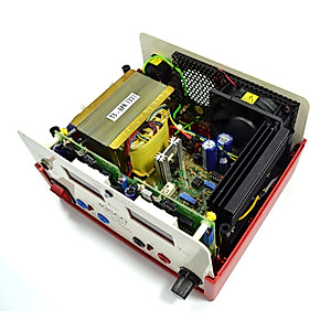 Eisco Labs Regulated Dual Output Digital Display Power Supply, AC: 12V, 5 Amps, DC: 0-12V, 5Amps
