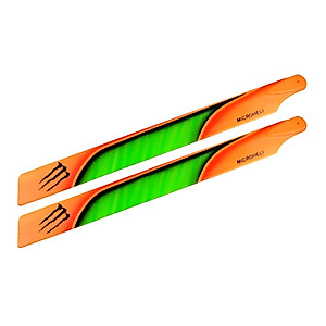 Microheli Plastic Main Blade 240mm C Style - Blade 230S / 230S V2