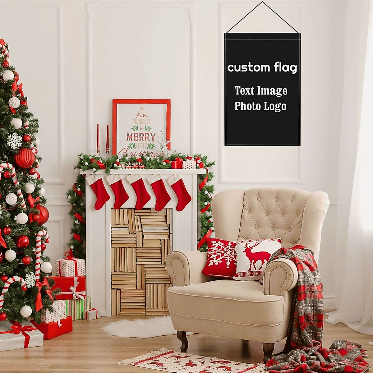 Custom Flag 12x18 In Personalize Add Your Text Photo Image Or Logo Customized Room Dorm Street Yard Garden Decoration Flags