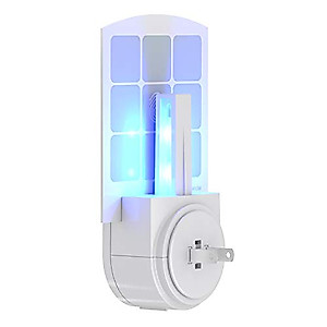 DynaTrap DT3005W DOT Indoor Plug-In Fly Trap for Flies, Fruit Flies, Moths, Gnats, & Other Flying Insects – Protects up to 400 Sq Ft