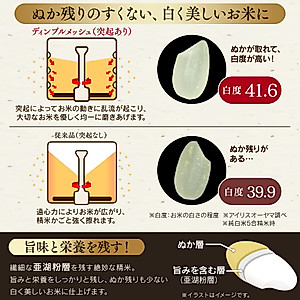 IRIS OHYAMA Rice Polishing Machine KRCI-B5-B (Black)【Japan Domestic Genuine Products】【Ships from Japan】