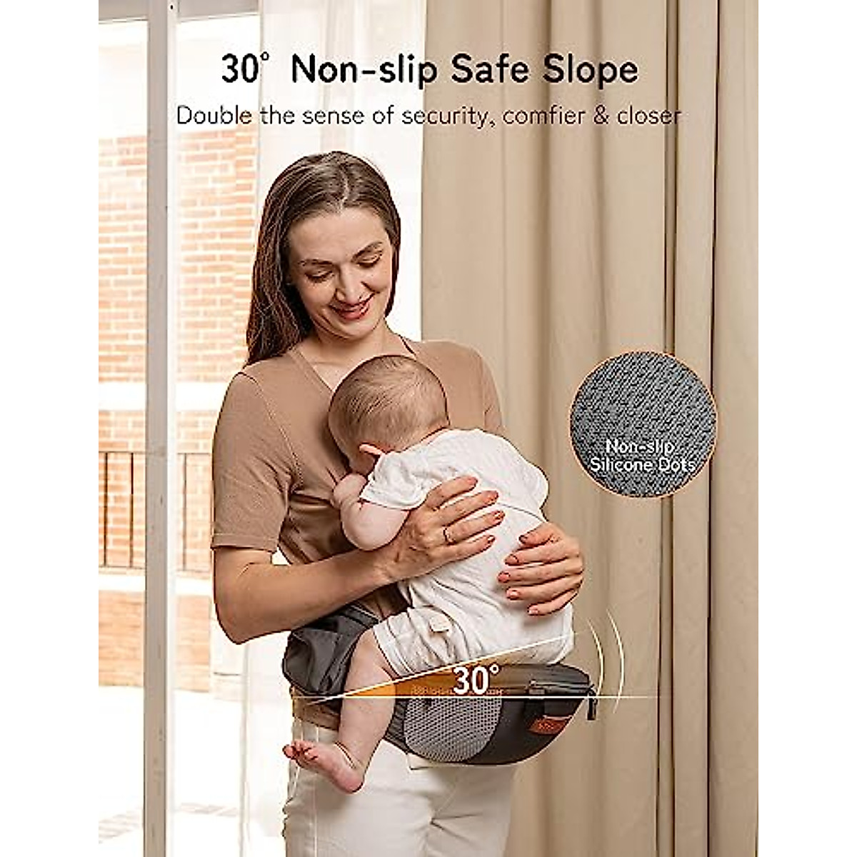 besrey Baby Carrier Front Facing Holder, Hip Seat, Dad Kangaroo Carrier Summer, Toddler Chest Hybrid Wrap Carrier, Mens Ergonomic Body Carrier Backpack, Easy Infant Carrier Mesh, Forward Soft Carrier