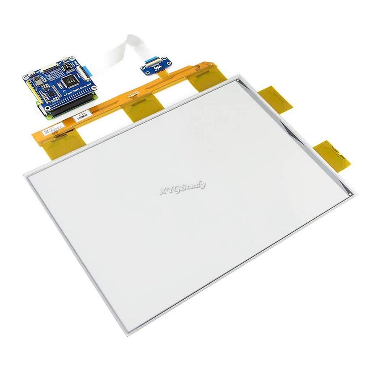 13.3inch e-Paper e-Ink Display HAT for Raspberry Pi Resolution 1600×1200 Black/White 16 Grey Scales USB/SPI / I80 Partial Refresh Support @XYGStudy