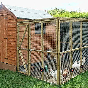 Univerayo Predator Deterrent Light Solar Predator Control Lights for Coyotes Deer Skunk Raccoon 4 Pack and 2 Pack Bundle