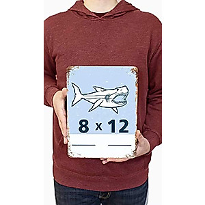 Lilyanaen New Metal Sign Aluminum Sign Notice All Fishing is Catch and Release Sign for Outdoor & Indoor 8"x12"
