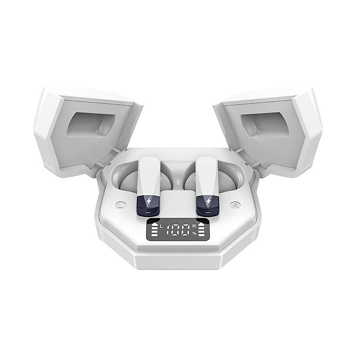 Digital Display Wireless Game Sports Bluetooth Headset Cool Scissors Door Low Delay Wireless Bluetooth Headset