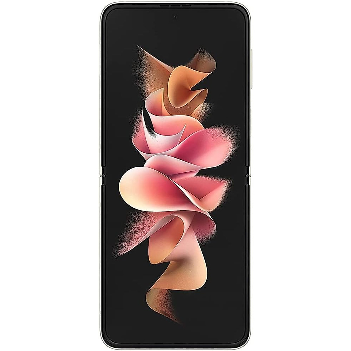 Samsung Galaxy Z Flip 3 Flip3 5G Fully Unlocked Android Cell Phone US Version Smartphone Flex Mode, Intuitive Camera Compact - (Renewed) (128GB, Cream)