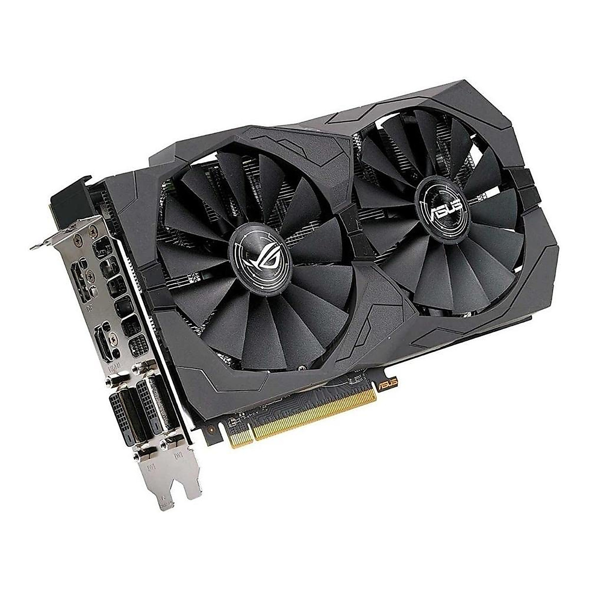 ASUS ROG Strix Radeon Rx 570 O4G Gaming OC Edition GDDR5 DP HDMI DVI VR Ready AMD Graphics Card (ROG-STRIX-RX570-O4G-GAMING)