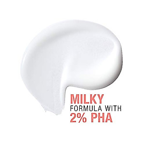 Neutrogena Skin Balancing Milky Cleanser with 2% Polyhydroxy Acid (PHA), Soothing & Moisturizing Face Wash for Dry & Sensitive Skin, Paraben-Free, Soap-Free, Sulfate-Free, 6.3 oz