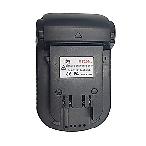 MT20ML Adapter for Makita 18V Li-ion Battery BL1830 BL1860 BL1815 Convert to for Milwaukee M18 Lithium Battery