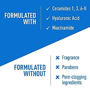 CeraVe Hydrating Cleanser Bar - Soap-Free Body and Facial Cleanser with 5% Cerave Moisturizing Cream - 4.5 Ounce Bar