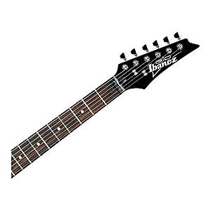 Ibanez 6 String Solid-Body Electric Guitar, Right, Transparent Green Burst (GRX70QATEB)