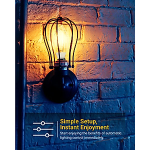 Sunco 6 Pack LED B11 Light Bulb Dusk to Dawn Candelabra, 5W Equivalent 40W, CRI91 2700K Soft White, 500 Lumens, Edison Vintage Filament E12 Base, Photocell Sensor for Sconces Chandeliers - UL