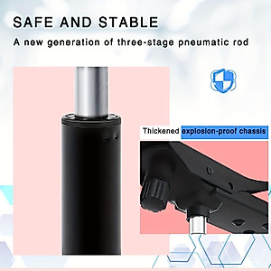 Big and Tall Office Chair 500lbs, Ergonomic Computer Chair Height Adjustable Mesh Chair Heavy Duty Chair, Wide Seat Computer Executive Desk Chair with Adjustable Armrest, Lumbar Support, Black