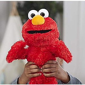 Sesame Street Love to Hug Elmo Talking, Singing, Hugging 14-inch Plush Toy for Toddlers, Kids 18 Months and Up