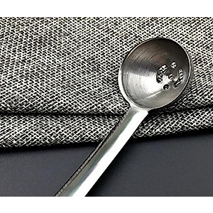 Stainless Steel Olive Spoon,Cherry Spoon With Drain Hole Jar Serving Tools