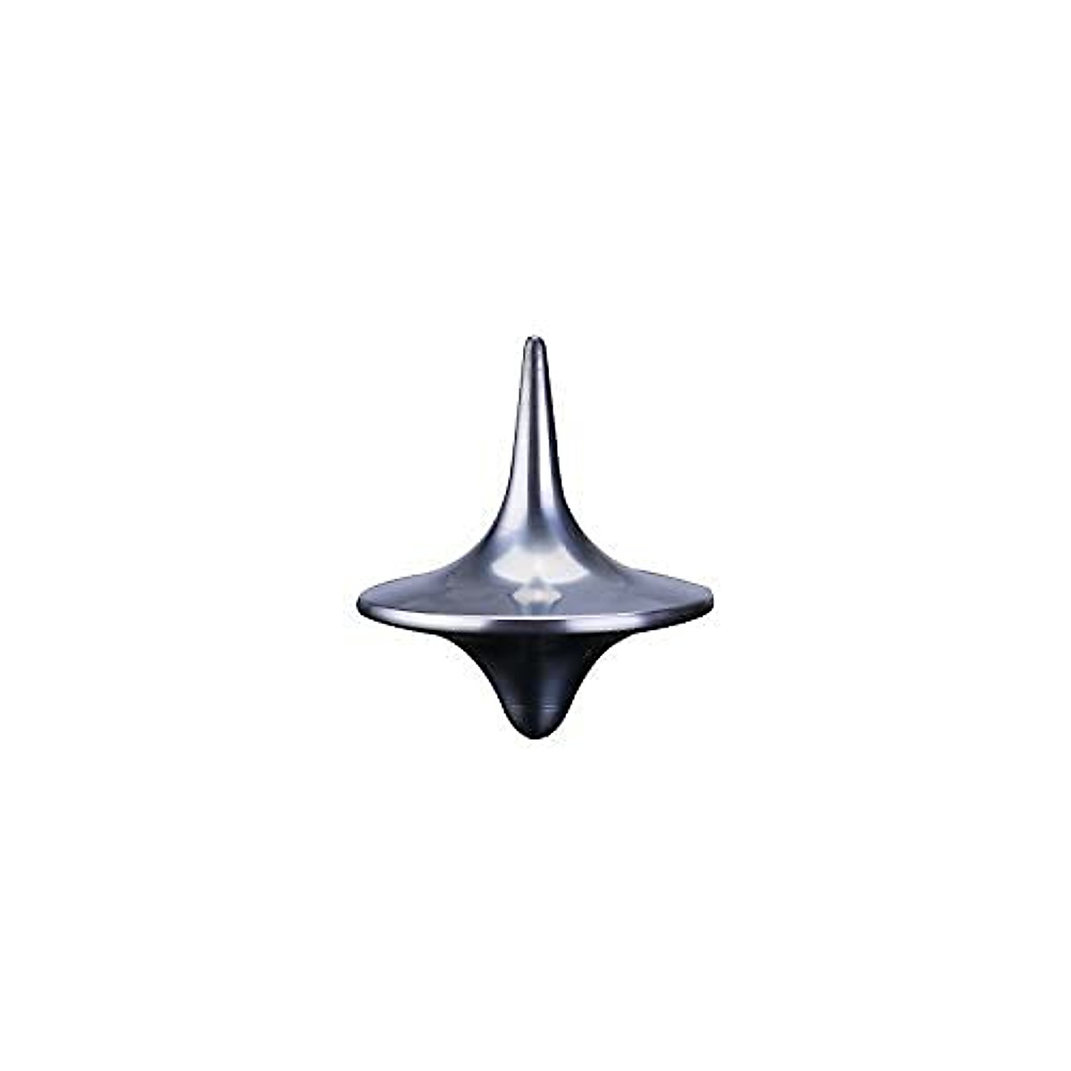 Rienar Accurate Spinning Top, Vintage Totem Zinc Alloy Silver Toy Gift