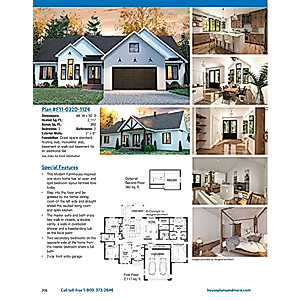 Ultimate Book of Modern Farmhouse Plans: 350 Illustrated Designs (Creative Homeowner) Catalog of Home Plans, plus Guidance on Modern Decorating, Functional Rooms, Outdoor Living, Kitchens, and More
