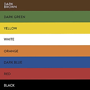 Mehron Makeup Paradise Makeup AQ 8 Color Basic Palette | Magnetic Refillable Body Paint & Face Paint Palette | Professional Water Activated Makeup for Costumes, SFX, Halloween, & Cosplay