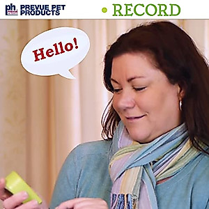 Prevue Hendryx 62900 Mimic Me Voice-Recording Unit for Birds Green Small