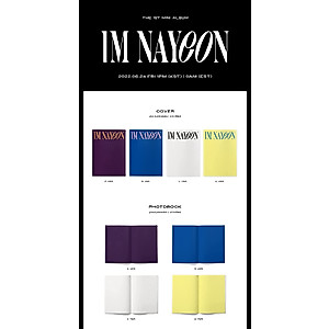 NAYEON TWICE - IM NAYEON 1st Mini Album+Pre-Order Benefit+Folded Poster+Extra Photocards Set (Random ver.)