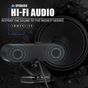 1 Set Webcam USB 4K HD-compatible with Privacy Cover, Webcam with Microphone, 360 Degree Rotation Web Cam, Video Calling Computer Camera A