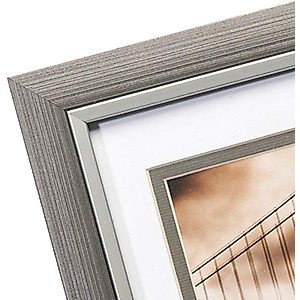 Henzo Frisco Bay Picture Frame, 40x50cm, Dark Grey
