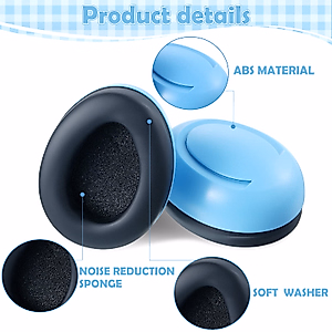 TOODOO Baby Ear Protection Noise Cancelling Ear Muffs Toddler Headphone with Adjustable Elastic Headband for Baby 3-36 Month