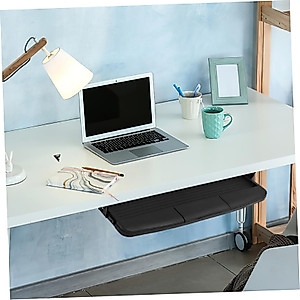 Ciieeo Storage Drawers Mouse Slide Computer Keyboards Drawer Style Tray Under Desk Storage Tray Computer Drawer