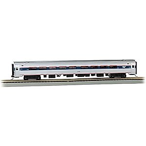 Bachmann Trains - 85' Budd Amtrak AMFLEET - I Coach - Coachclass Phase VI #82769 - HO Scale Silver