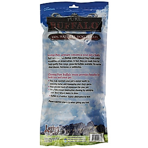Loving Pets Pure Buffalo Lung Steaks Dog Treat, 24-Ounce